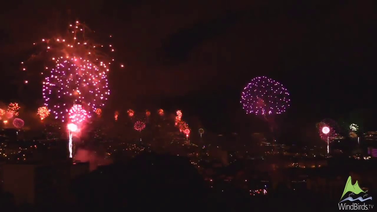 Madeira New Year Fireworks 2016 HD Live - YouTube