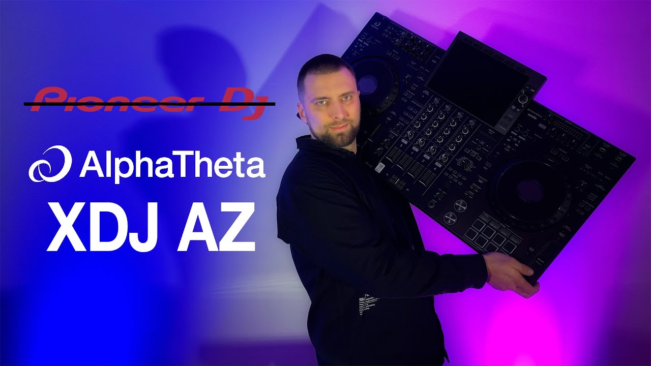 Огляд на новинку Alpha Theta XDJ AZ All-in-One DJ-система - YouTube