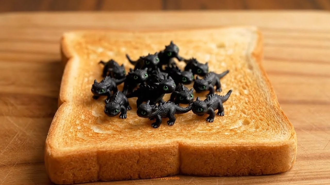 10 minutes of Bread spread ASMR | Spreading Weird Stuff on Bread 🍞 ...