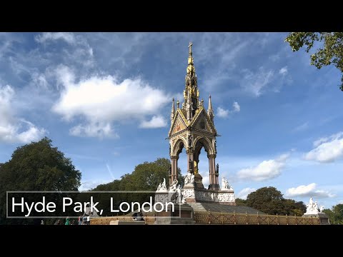 Hyde Park Walk During A Hot Day  [LONDON WALK 2023 4K HDR 30FPS]