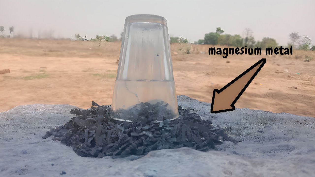 magnesium metal vs Glass #longviralvideo - YouTube