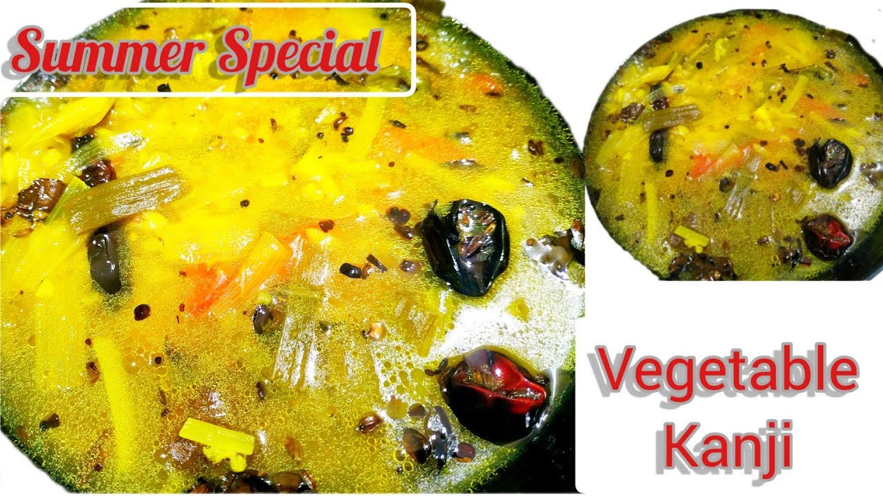 वेजीटेबल चावल कढ़ी | Odia Special Summer Dish Kanji Recipe | maandbhat ...