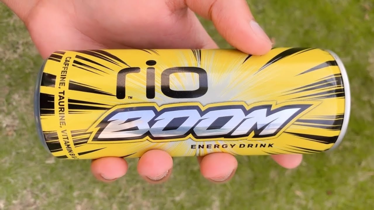 Rio Boom Energy Drink - YouTube