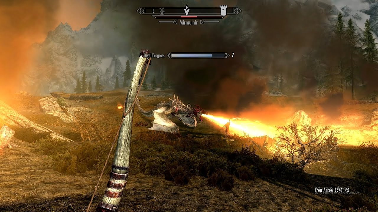 [Boss Fight, Mirmulnir] | Elder Scrolls Skyrim 2023 Let's Play | Skyrim ...