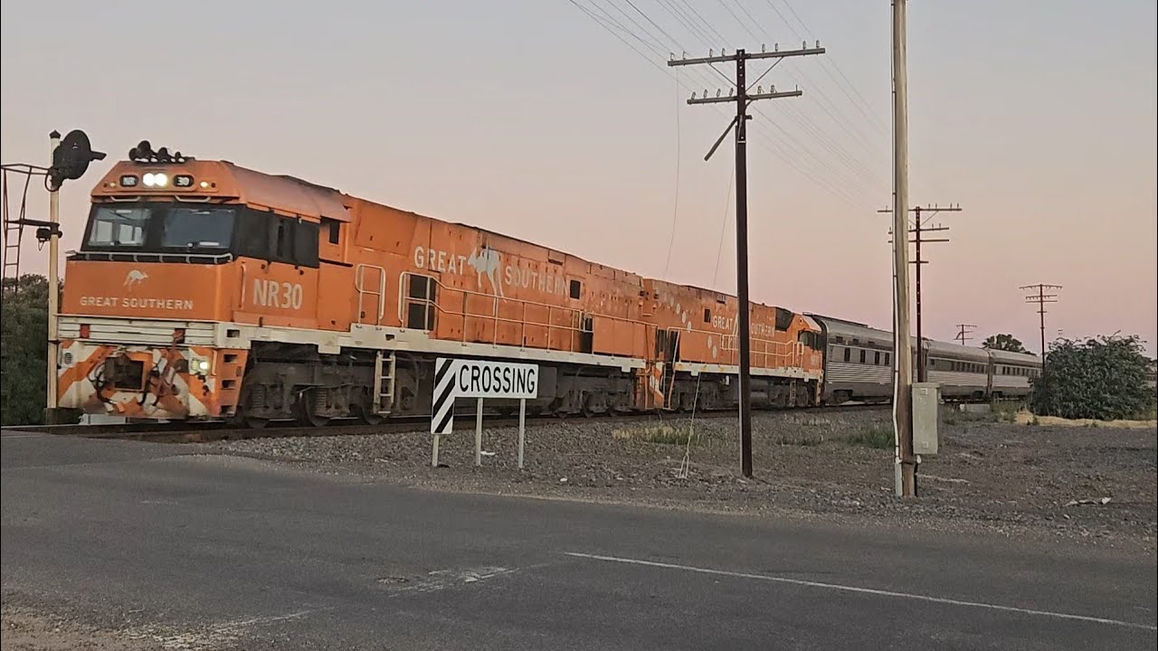 2TA8 JBRE "Great Southern" (NR30, NR31), Brisbane to Adelaide, 2050, 18 ...