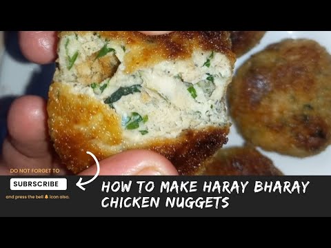 Haray bharay chicken Nuggets / diet concious logon k liye behtareen ...