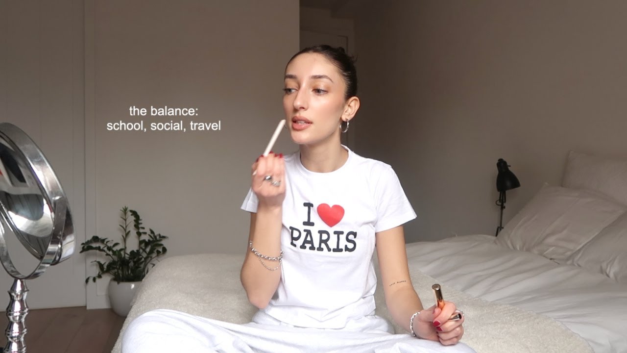 paris study abroad q&a (with visuals) + grwm - YouTube