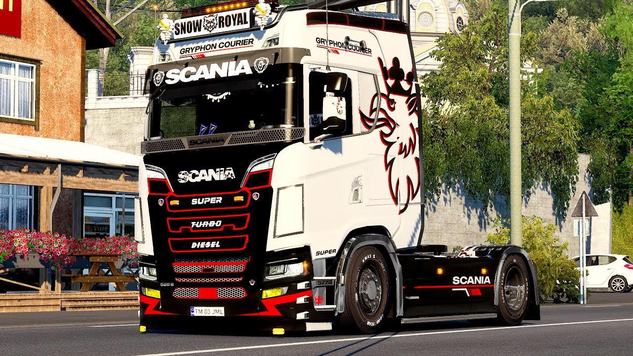 SCANIA S770 V8 SOUND BEST TUNING ETS2 1.45 - YouTube