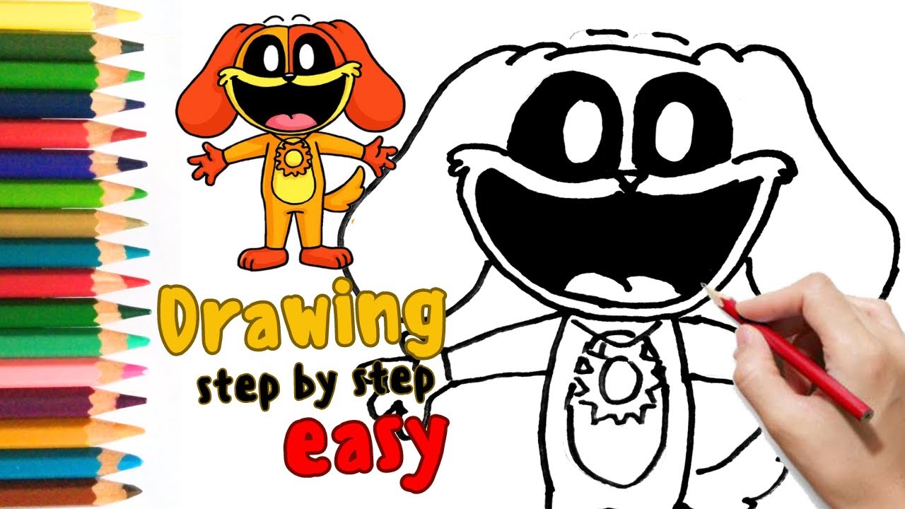 You'll love it... How to Draw Dog Day | Smiling Critters | Draw Easy ...