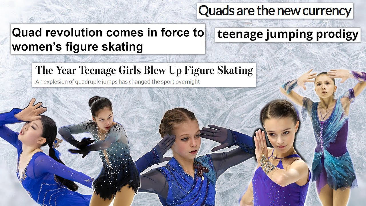 Quads in Ladies Skating: 2019/20 Season Update - YouTube