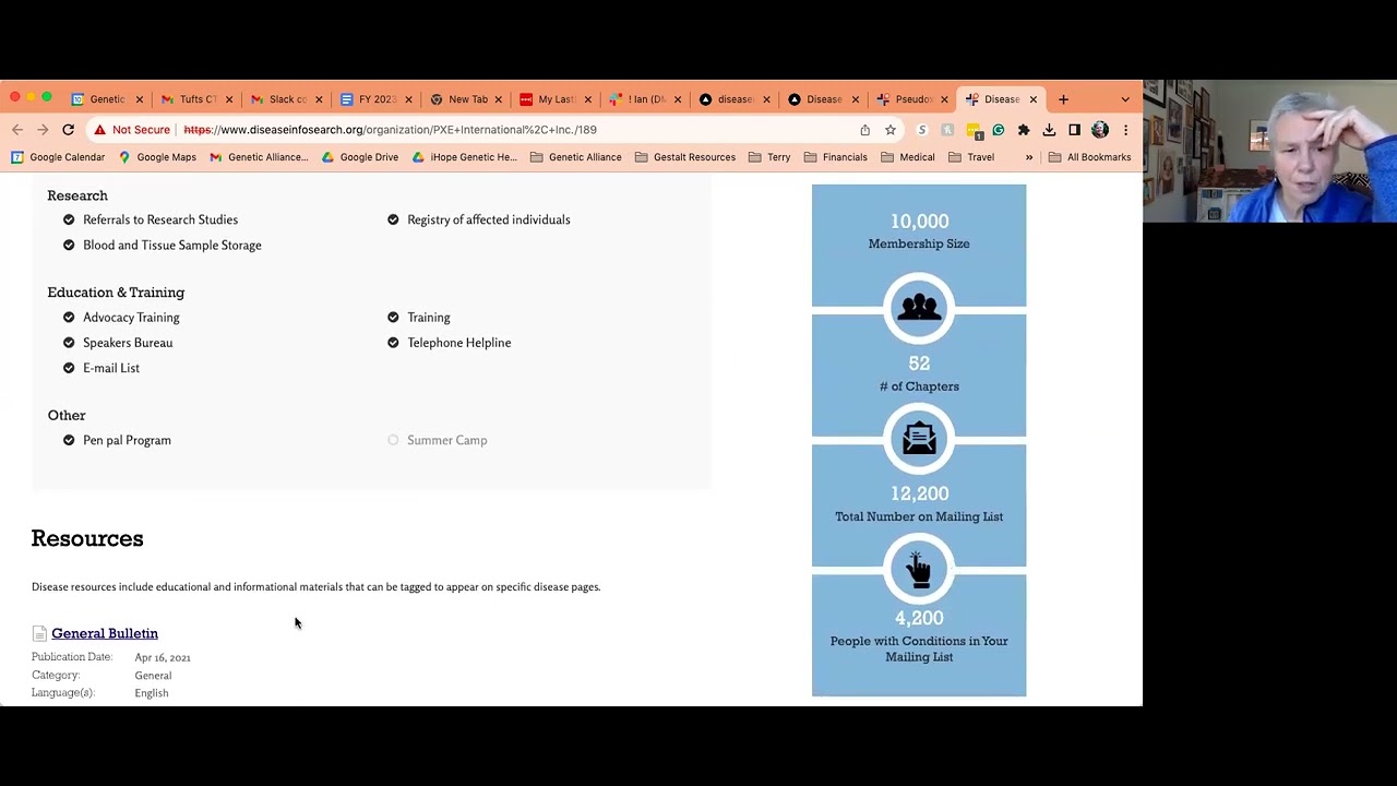 Disease InfoSearch is in need of funding - YouTube