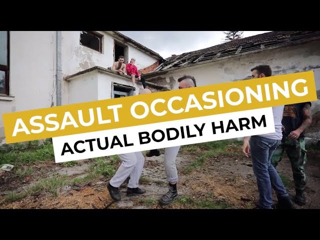Assault Occassioning Actual Bodily Harm | Section 59 Crimes Act 1900 NSW