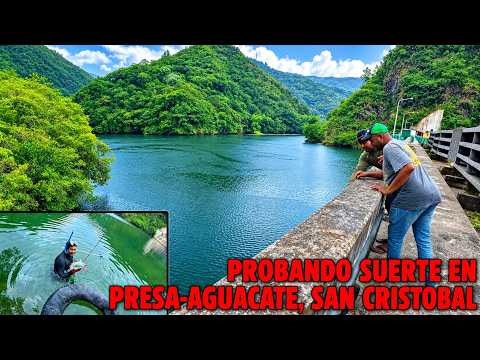 PESCA DE ARPÓN EN LA PRESA AGUACATE EN EL CACAO, SAN CRISTÓBAL, RD