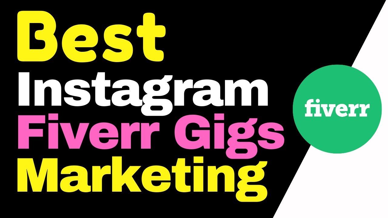 Best Instagram Fiverr Gigs Marketing | Make Money on Fiverr - YouTube
