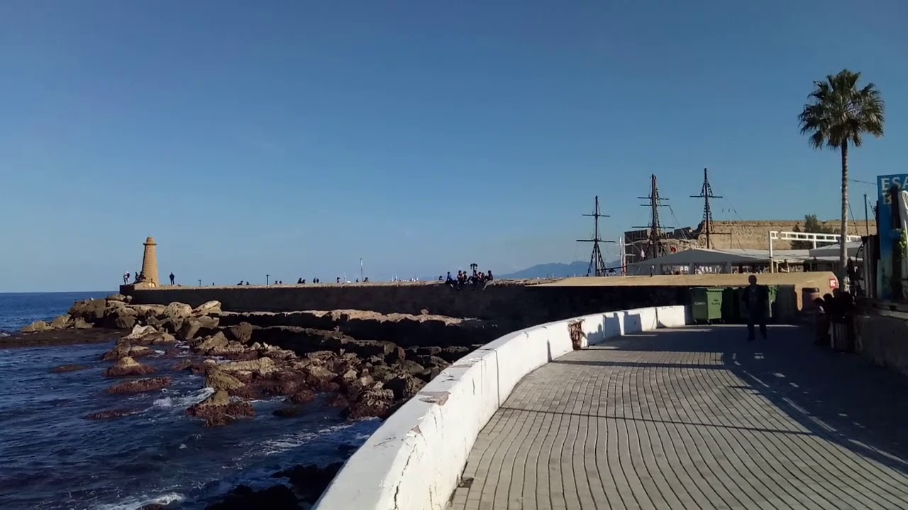 Cyprus, Center Kyrenia, winter, before New 2019 Year - YouTube