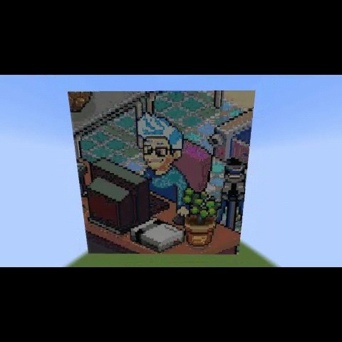 Epic pixel art of my fan 😍#epic #minecraft #pixelart - YouTube