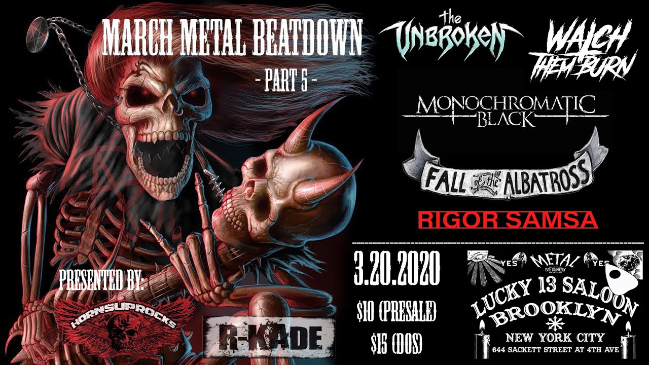 March Metal Beatdown 5 (TRAILER) - YouTube