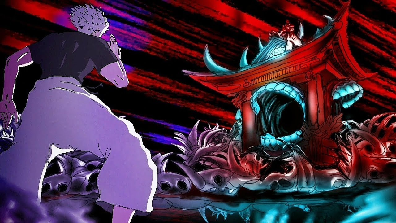 Jujutsu Beatdown Gojo VS Sukuna Domain Clash - YouTube