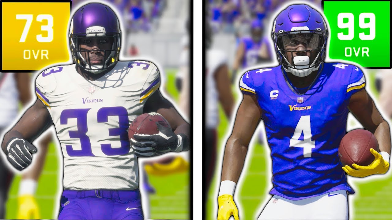 SCORING A TOUCHDOWN WITH DALVIN COOK IN EVERY MADDEN! (Madden 18 ...