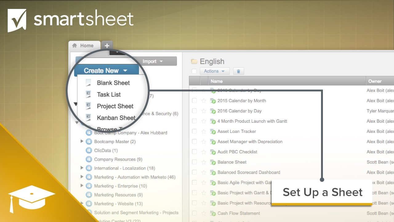 How to Set Up a Sheet - YouTube