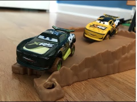 Disney Cars Xrs Mud Racing Steve "Slick" LaPage (Trunk Fresh #34 ...