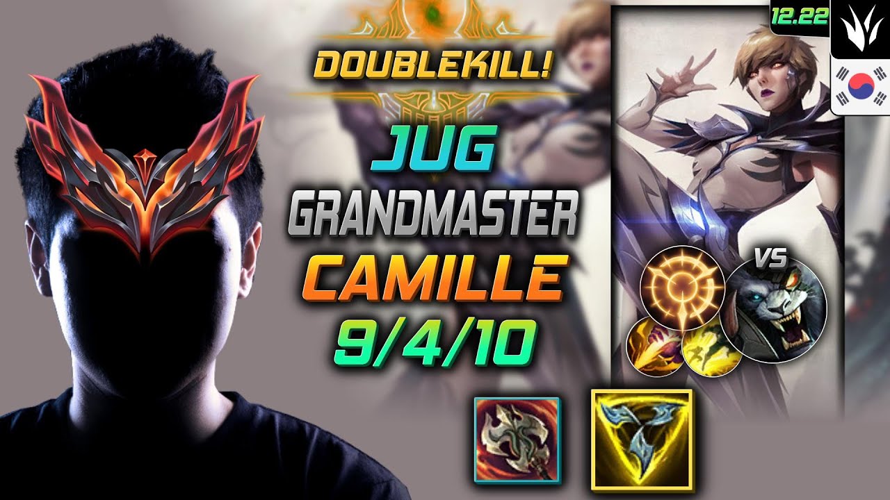 GrandMaster Jungle Camille Build Trinity Force Press the Attack - LOL ...