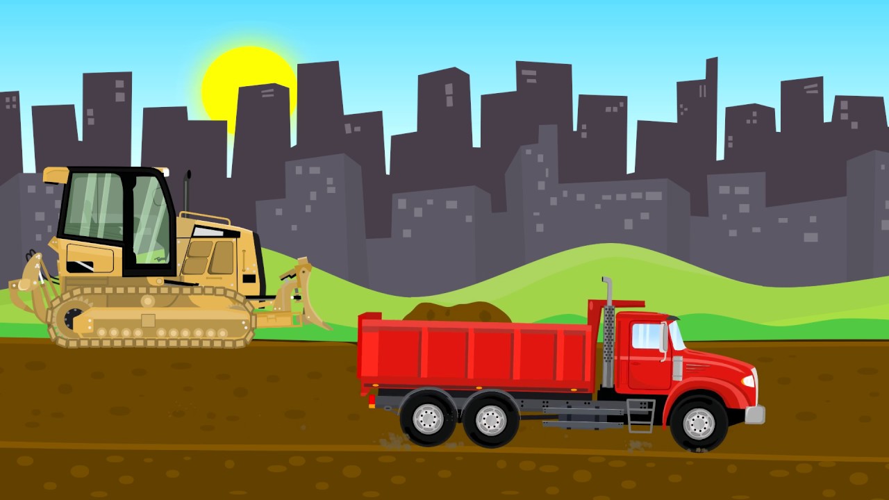 Vide Construction Machinery Garage - Assembling and using an Excavator ...