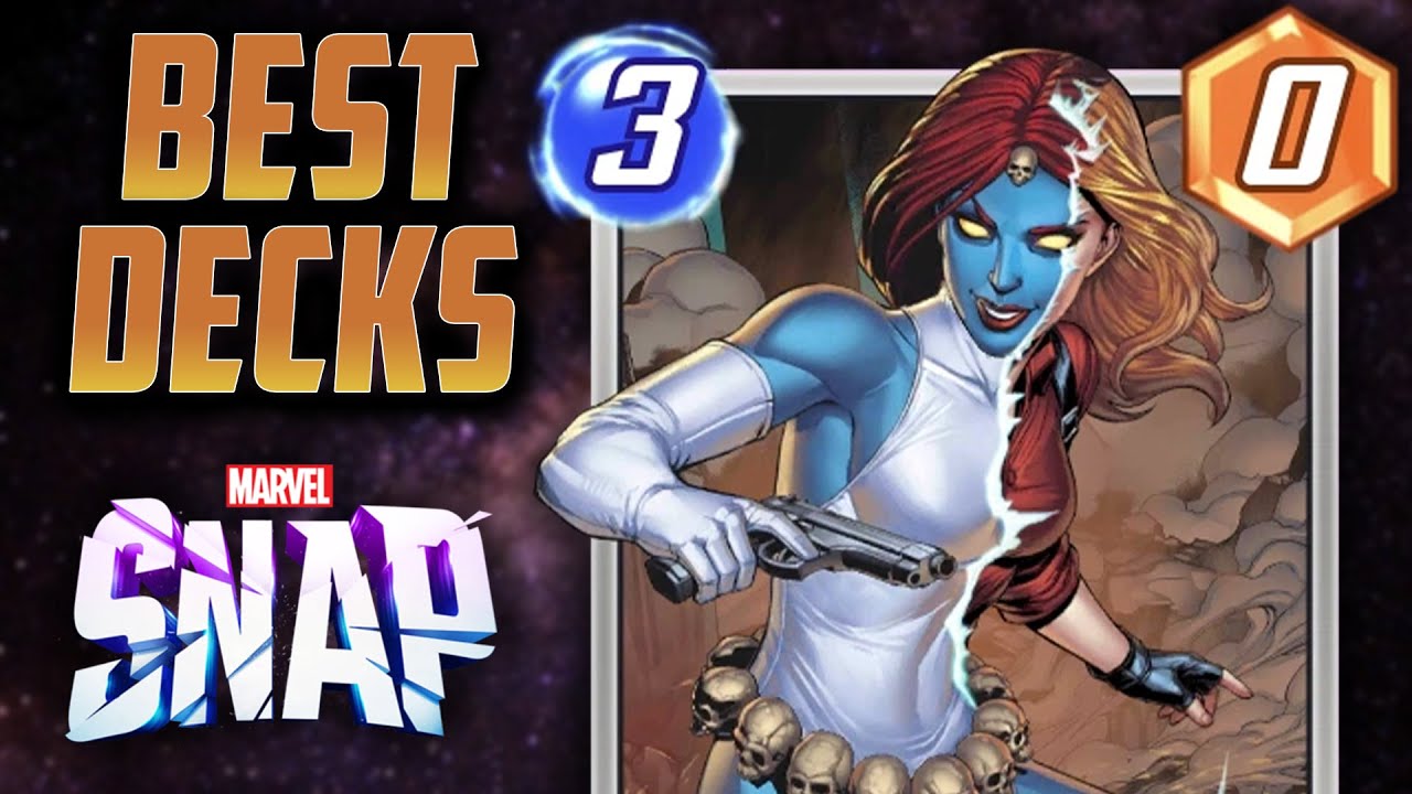 The Best MYSTIQUE Decks in Marvel SNAP - Series 2 | 3 | 4 | 5 - YouTube