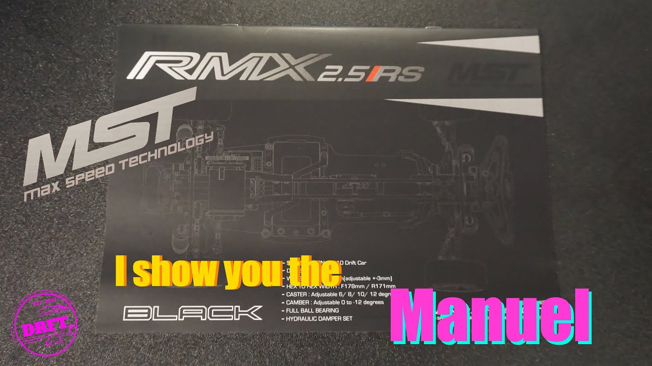 MST RMX 2.5 RS -- I show you the NEW MST RMX Manual - YouTube