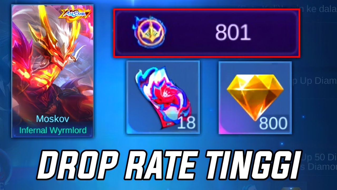 DROP RATE TINGGI !! DI JAMIN DAPET SKIN ALL STAR 800 CREST RONDE 1 ...