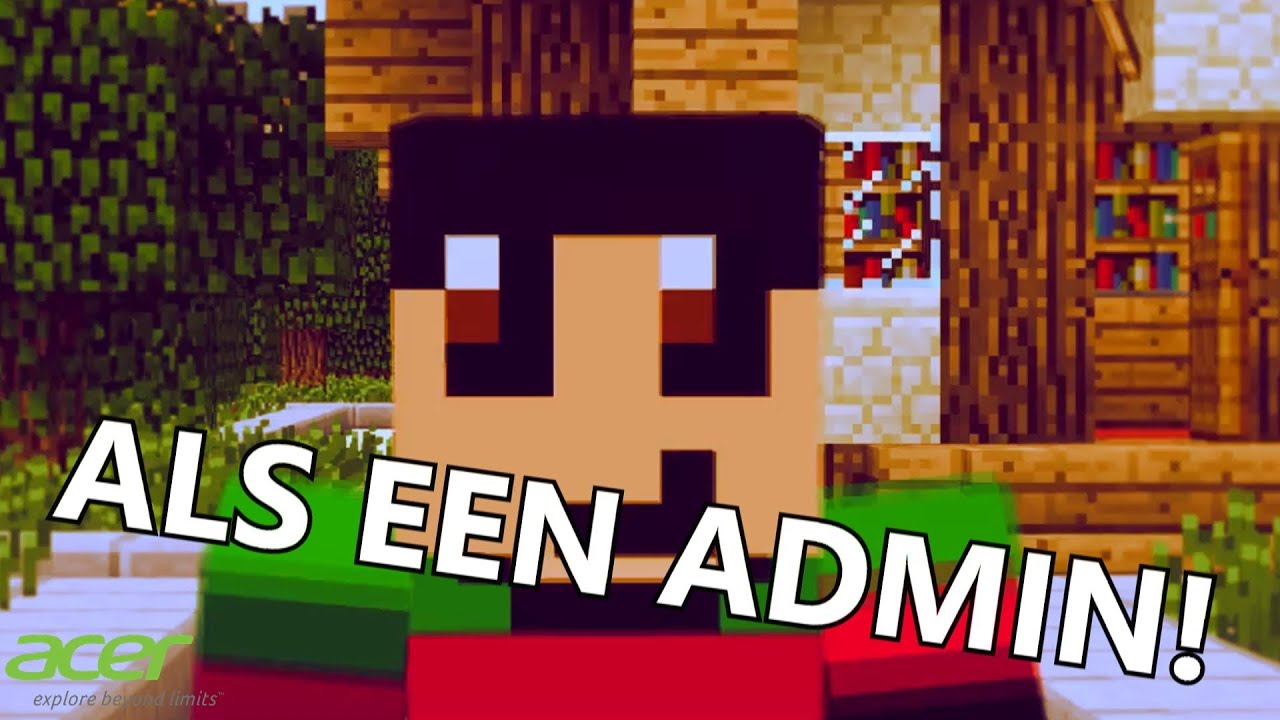 Als Een Admin - Like a BOSS parody (Minecraft) - YouTube