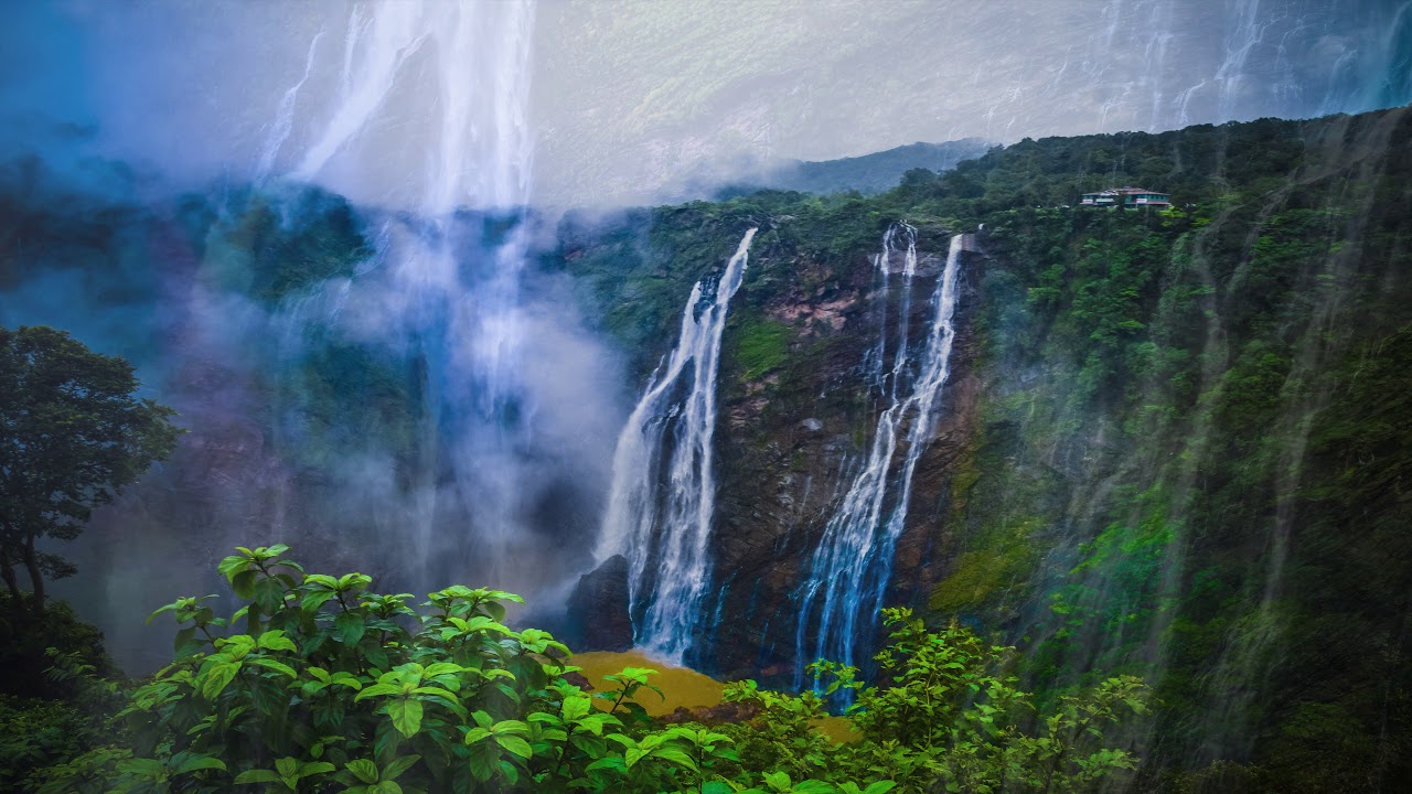 Beauty of Jog WaterFalls - YouTube