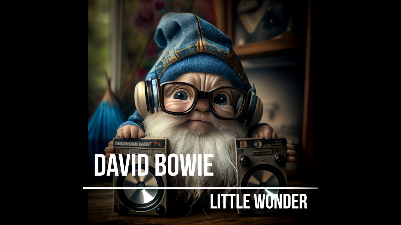 David Bowie - Little Wonder (lyrics video with AI generated images ...