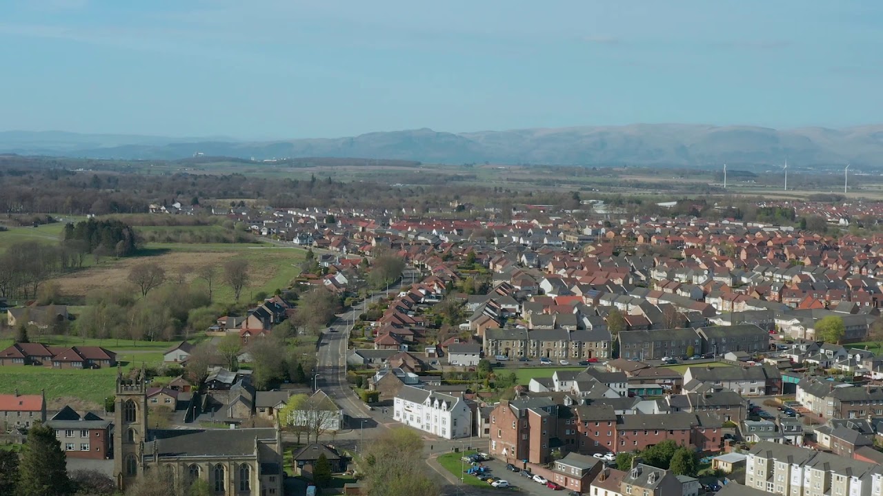 Larbert drone footage - YouTube