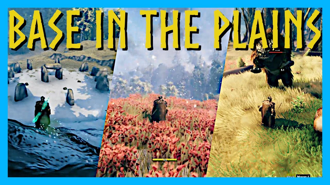 Valheim Gameplay: OK Viking looking for a new base in the plains - YouTube