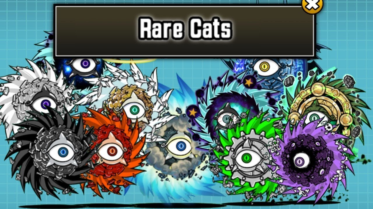Beating All Cyclones With Only Rare Cats ( Battle Cats ) - YouTube