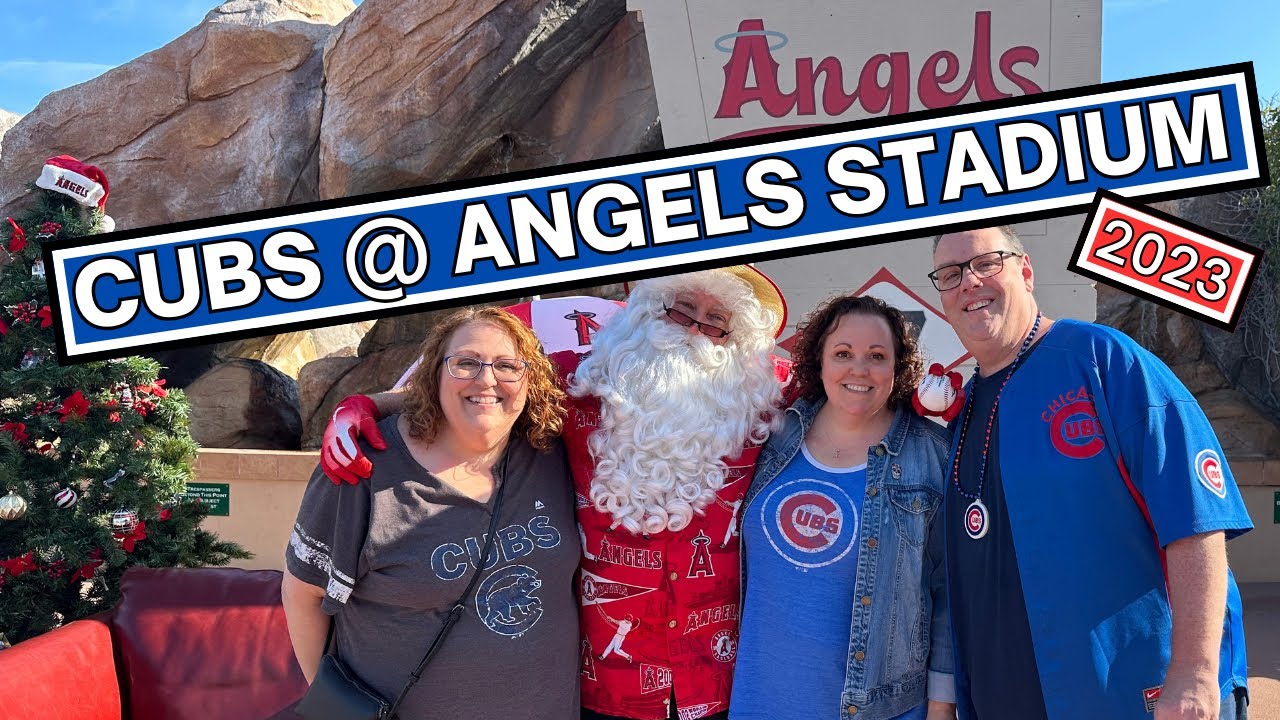 CHICAGO CUBS Baseball in California: Three nights at Angel Stadium ...