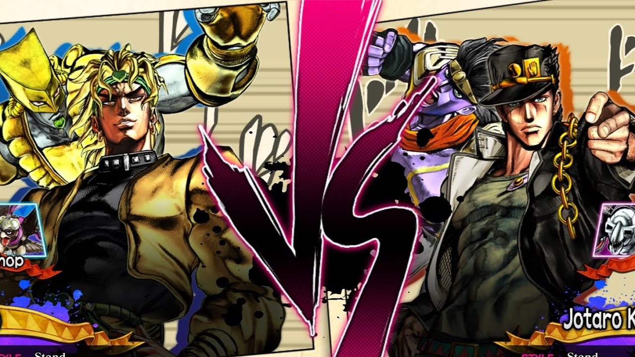 JOTARO VS DIO FINAL FIGHT | JOJO ASBR | STAR PLATINUM VS THE WORLD ...