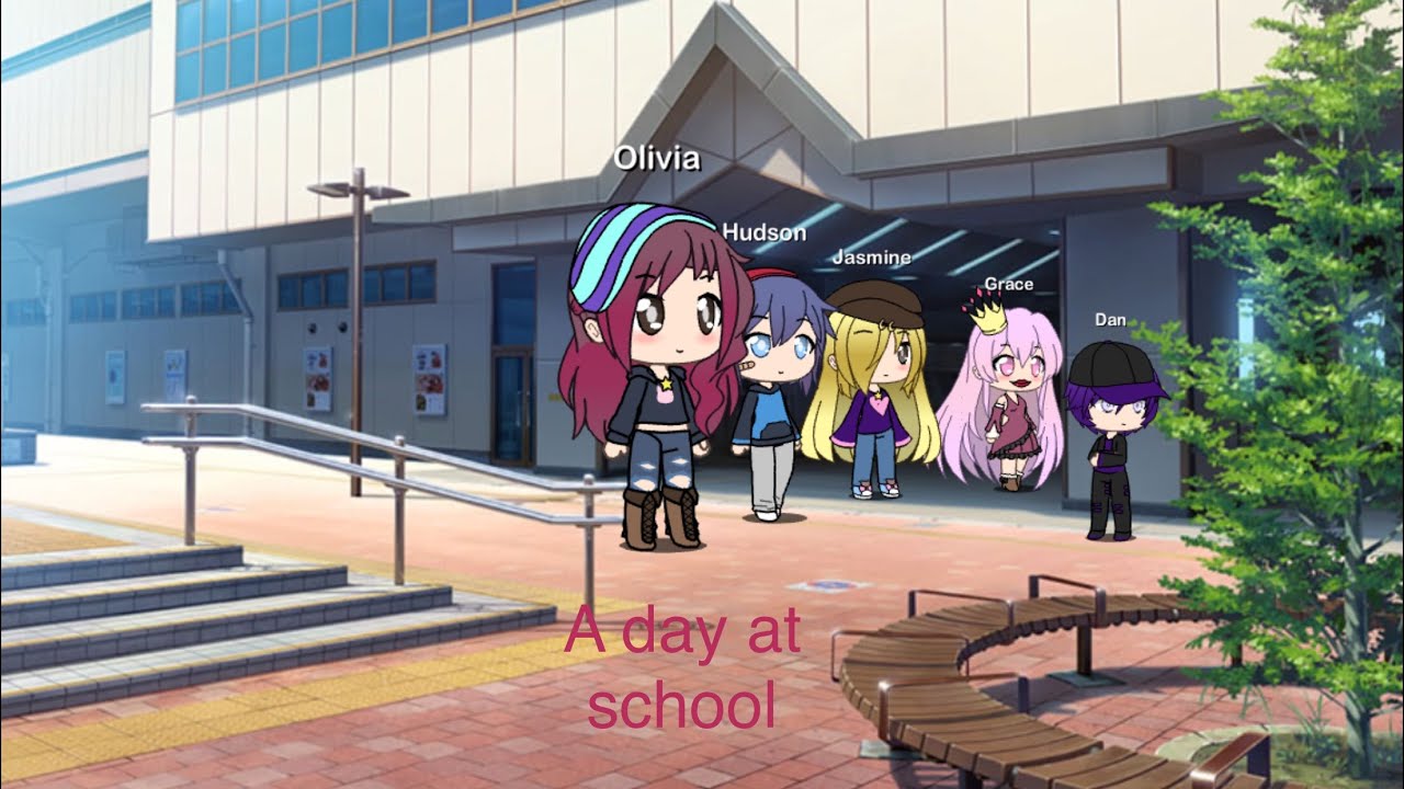 A day at school|gacha life mini movie - YouTube
