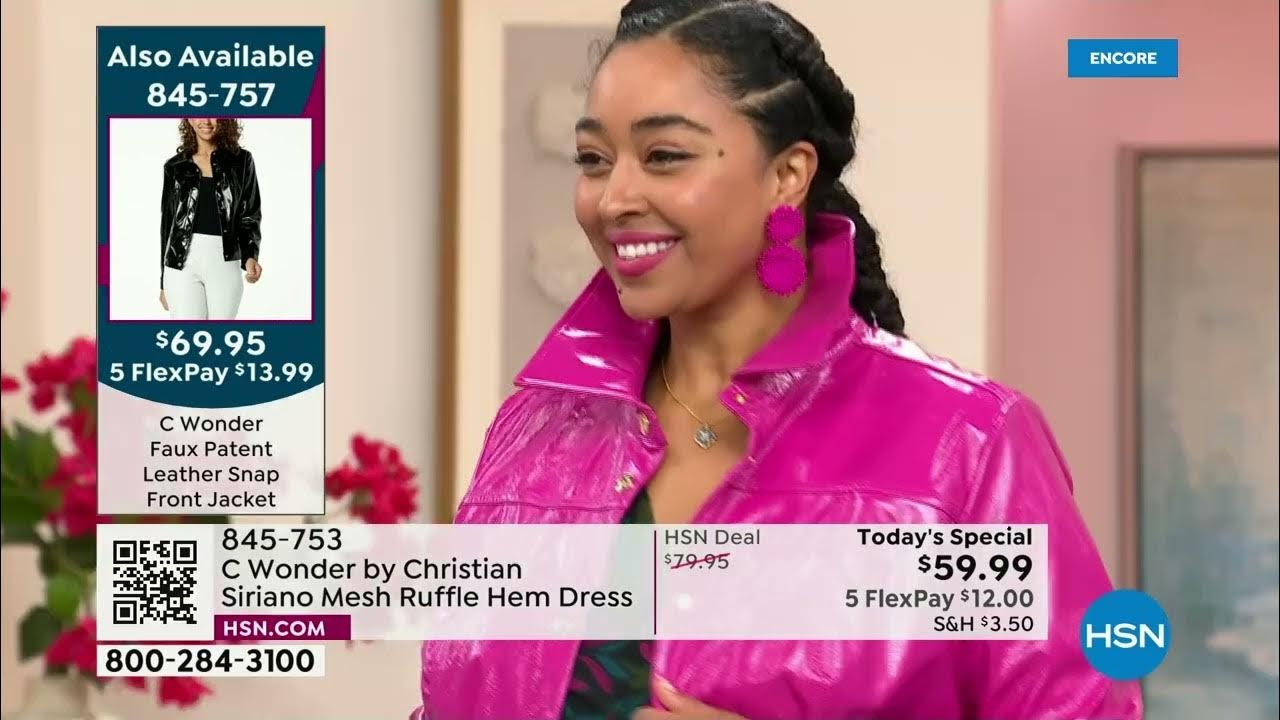 HSN | C. Wonder Christian Siriano Fashions 08.10.2023 - 03 AM - YouTube