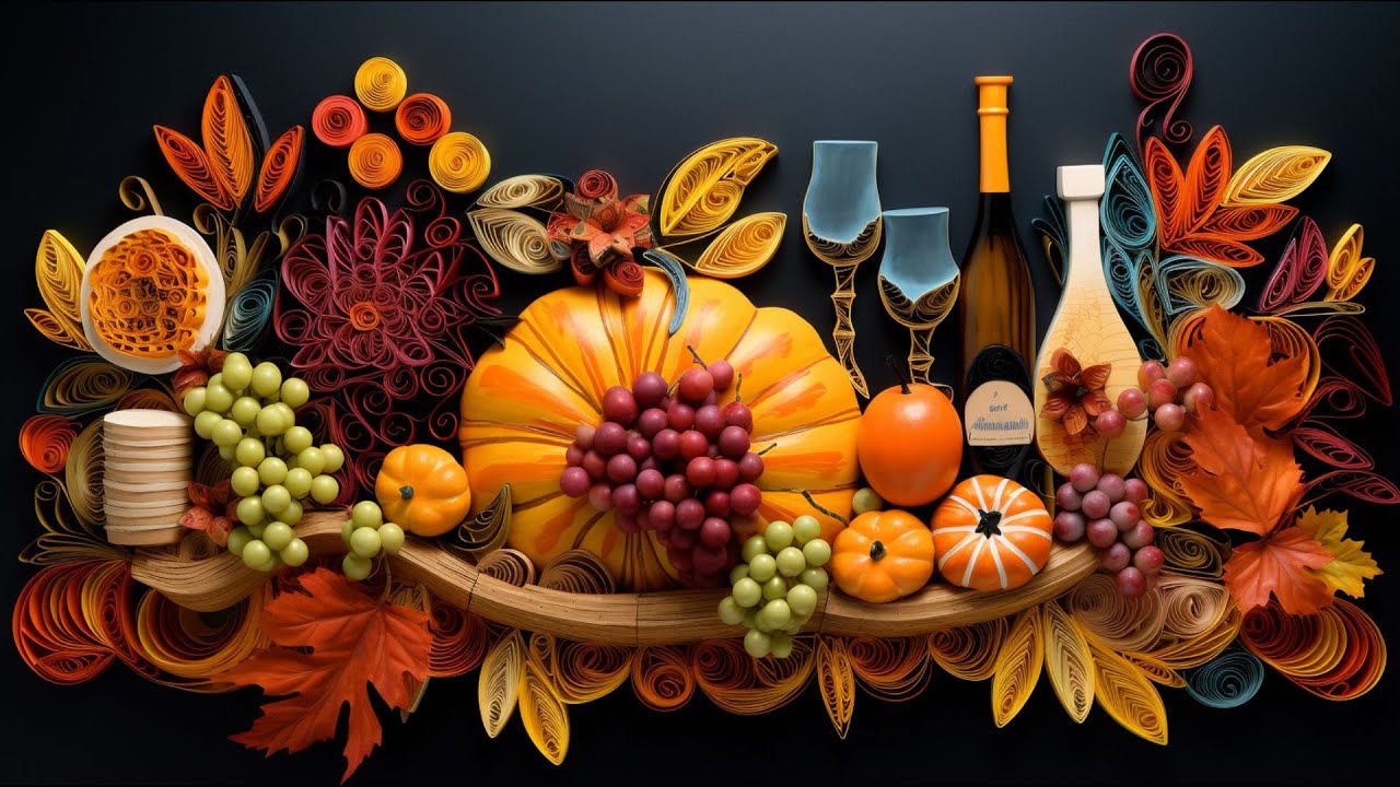 Autumn Splendor: A Thanksgiving Art Showcase for Your TV - YouTube