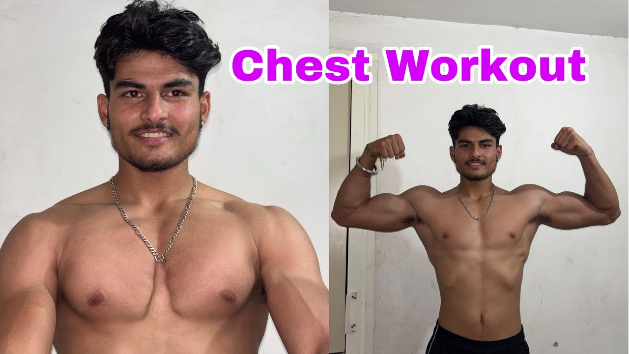 Full Chest Workout in Gym 💪 | Best Chest Exercise 😍 | Gym Vlog | - YouTube