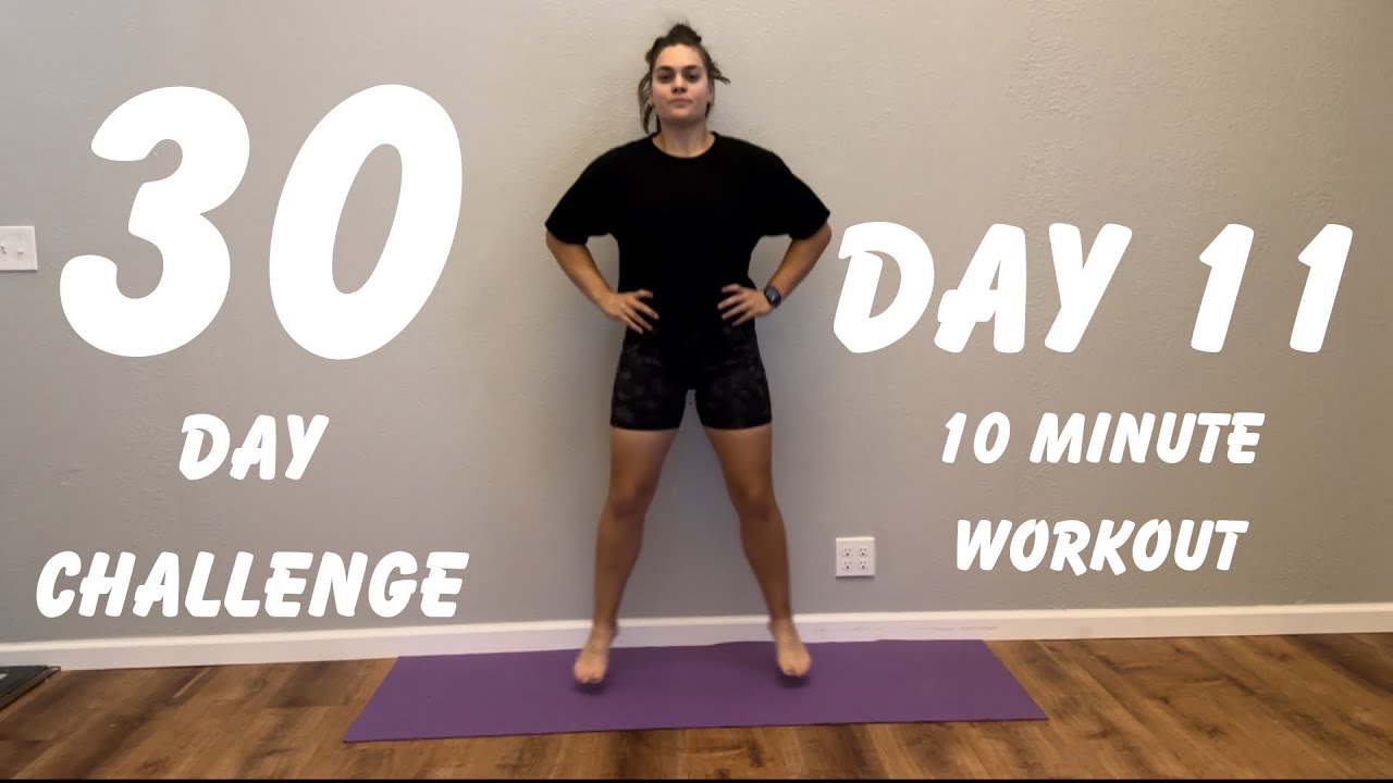 30 Day Challenge Day 11 | At Home Workout | No Equipment | Darebee | 10 ...