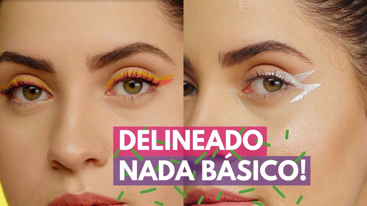 Delineador colorido NADA básico? Temos! | Como usar delineador | VIX ...