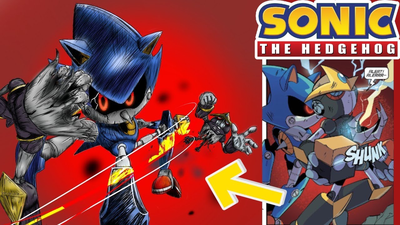 Metal Sonic vs. Gemerl IDW Redraw - YouTube