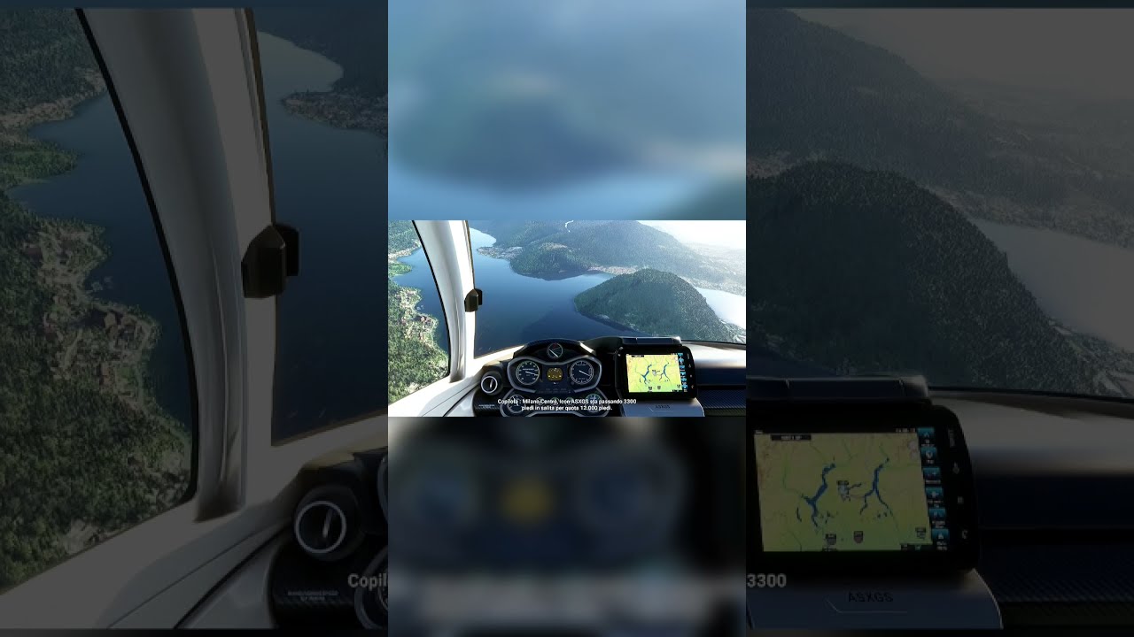 Microsoft FLIGHT SIMULATOR 2020 Icon A5 over LUGANO #msfs2020 #gaming # ...