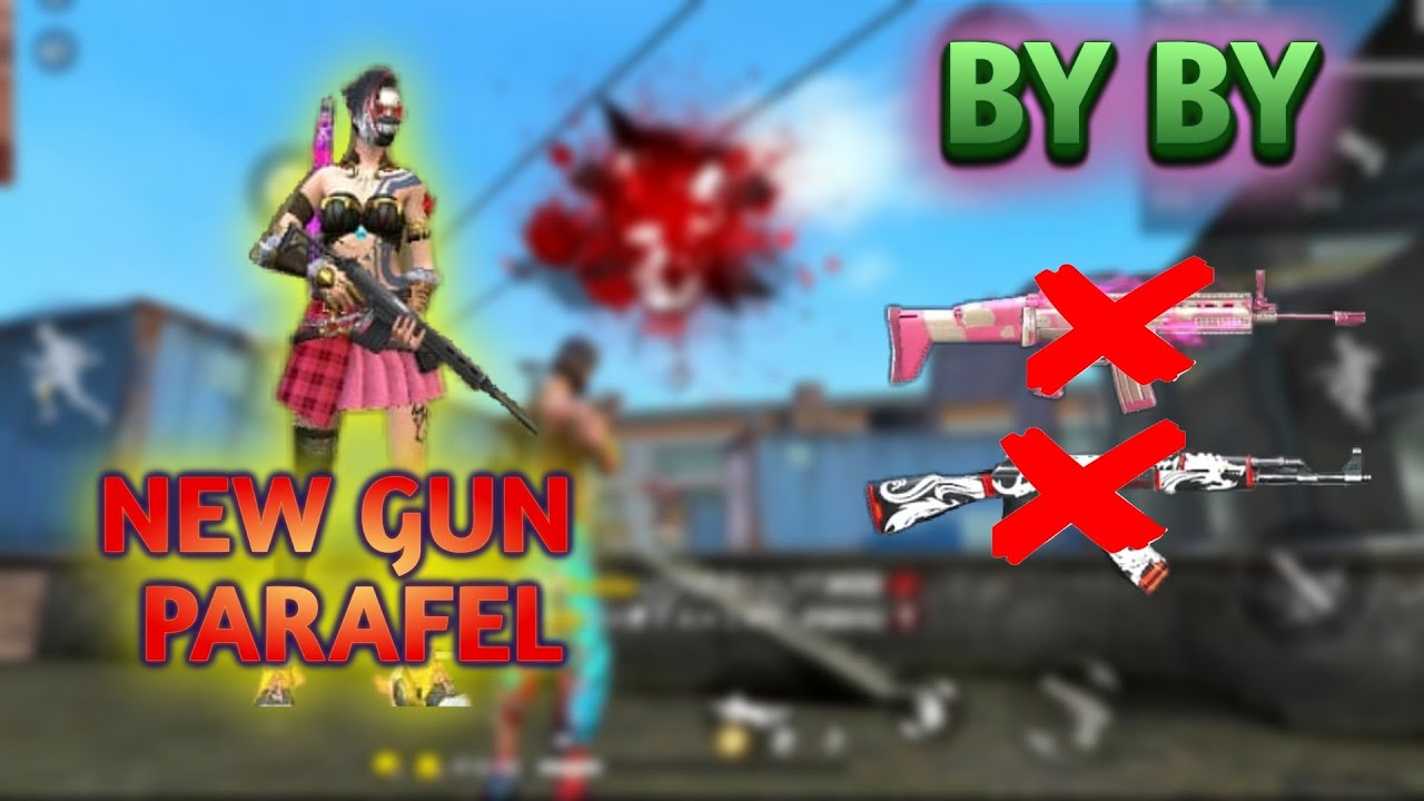 New PARAFEL gun is real headshot hacker|| batter than DRAGON AK or ...