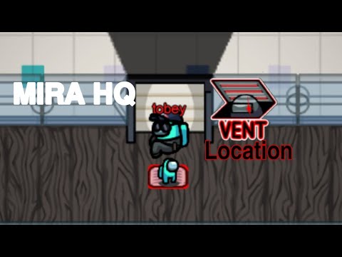 All Among Us Vent Location (MIRA HQ) - YouTube