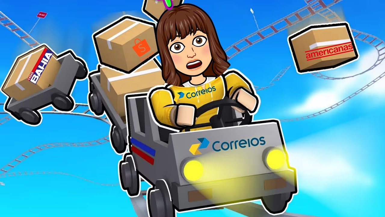 COMO FAZER UMA ENTREGA PELO CORREIO NO ROBLOX. ( Cart Ride Delivery ...