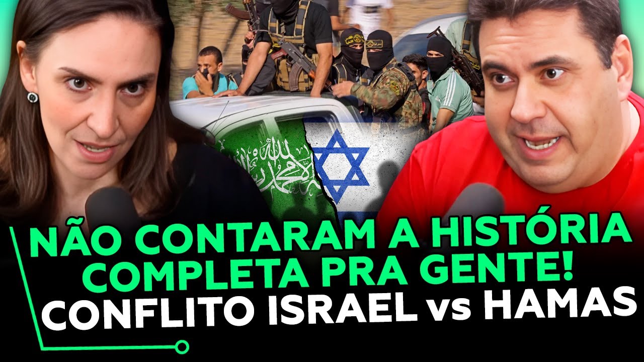 CONFLITO ENTRE ISRAEL X HAMAS | A REALIDADE NÃO CONTADA com Eng Léo e a ...